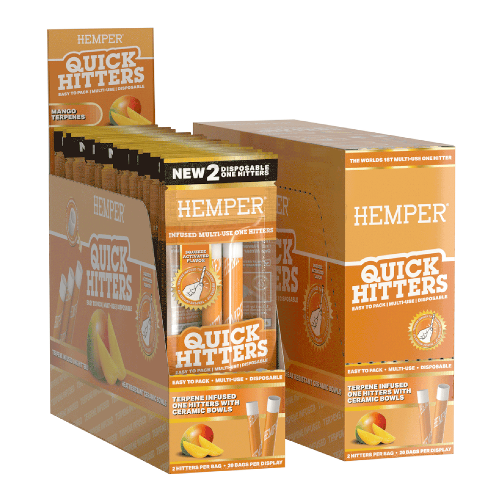Quick Hitters Mango - Flavored One Hitter 2 Pack - Most Trusted Smoke ...
