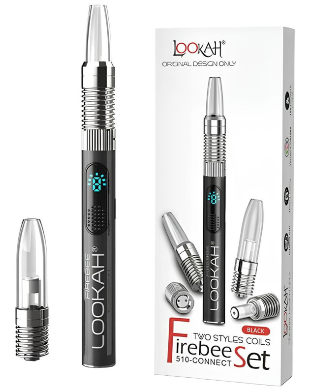 Lookah Firebee 510 Vape Pen Kit - Black - Most Trusted Smoke Shop ...